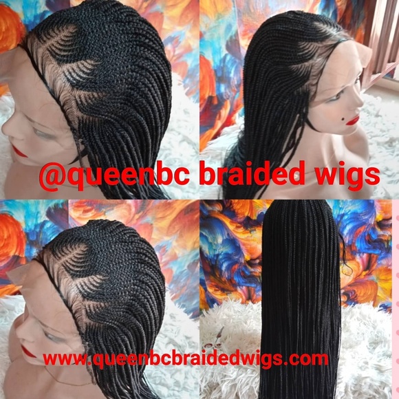 Accessories | Braided Wigtwo Step Cornrow Wigcustom Made Order | Poshmark